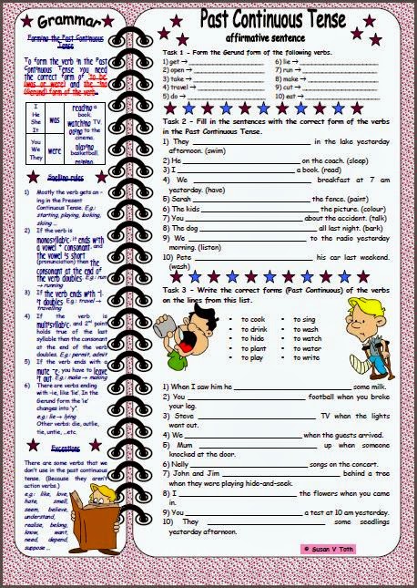 Irismey's English: ISL Set of Worksheets Past Cont / Past Simple - Crime