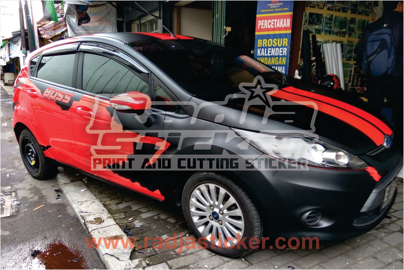 Wrapping Stiker Mobil Ford | Wrapping Stiker Jogja | Wrapping Stiker ...