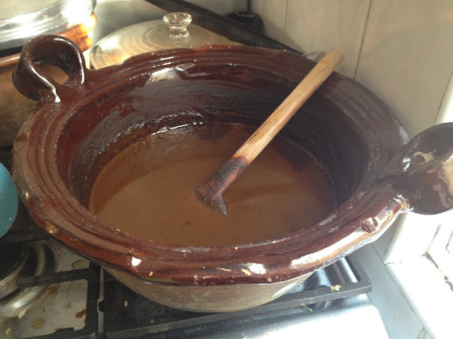 El Niño Envuelto: CAZUELA DE MOLE EN PREPARACIÓN - El Niño Envuelto 0012