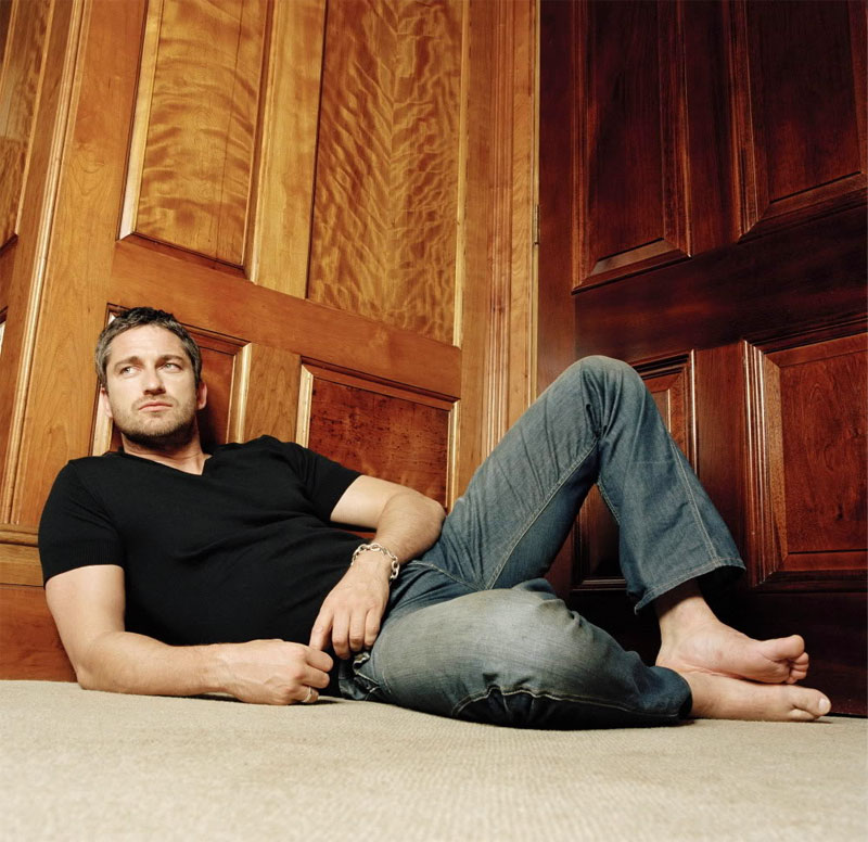 Gerard Butler ~ FEET Always