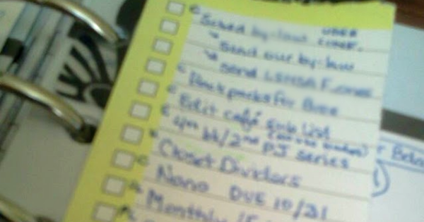 What's Your Number: A Task List Challenge | Giftie Etcetera: What's ...