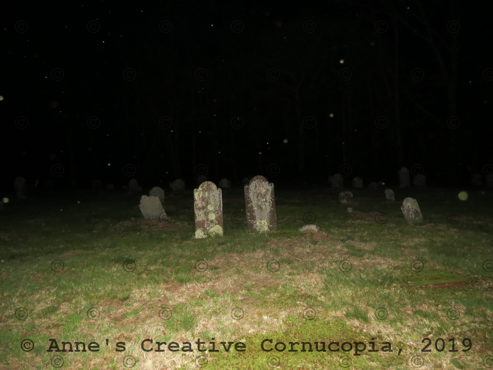 Anne's Creative Cornucopia: "Union Cemetery Orbs" - Photograph