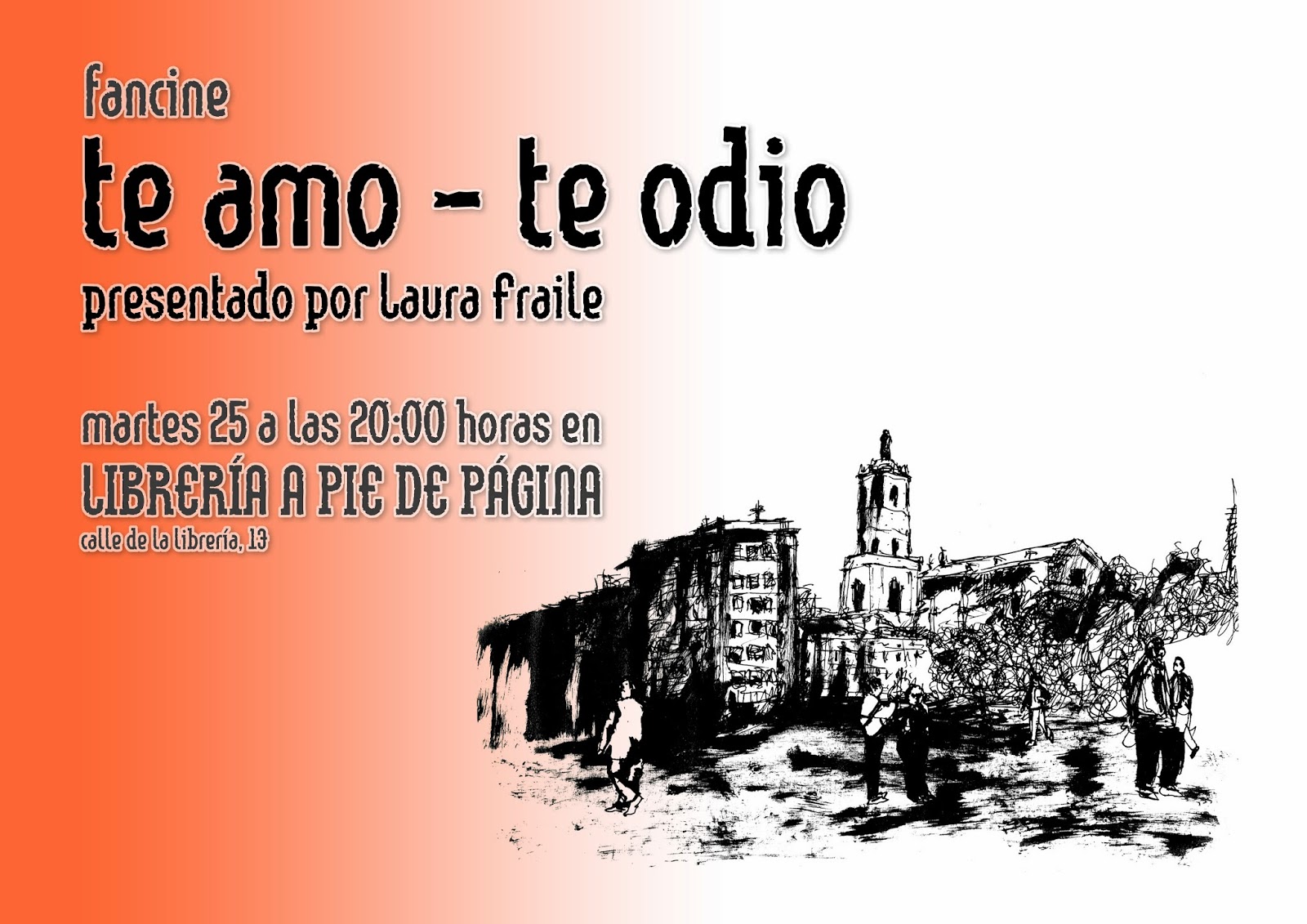 a pie de página: Fanzine: te amo - te odio