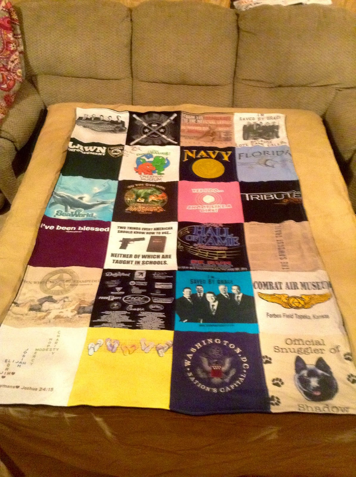 Project Repat : T-Shirt Quilt Review!