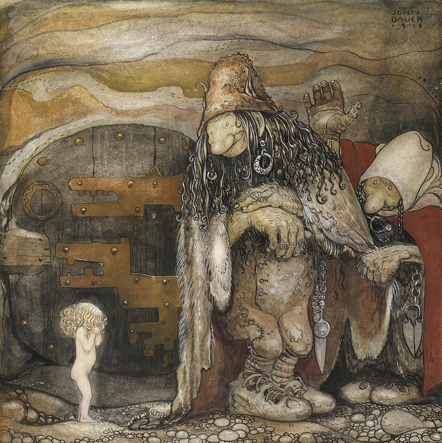 Nordiska Style: The world of John Bauer: Trolls, witches and fairies