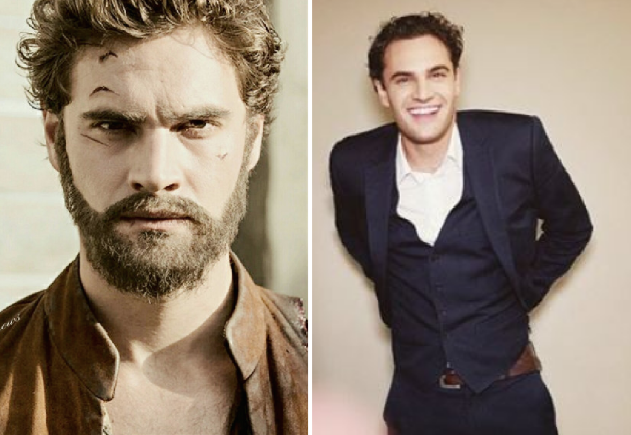 my new plaid pants: Good Morning, Gratuitous Tom Bateman