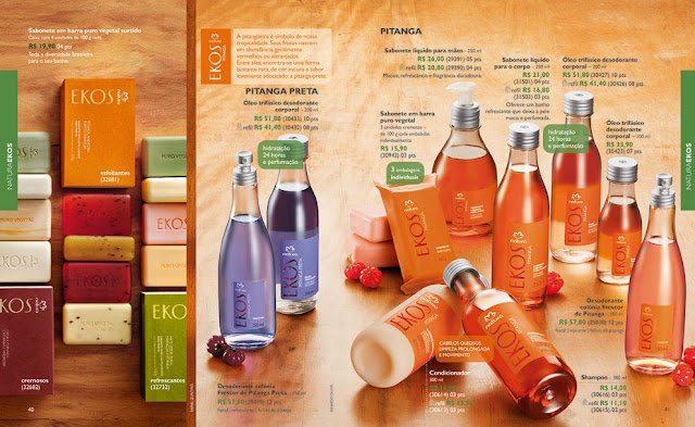 Exploring Brazil: NATURA - EKOS LINE