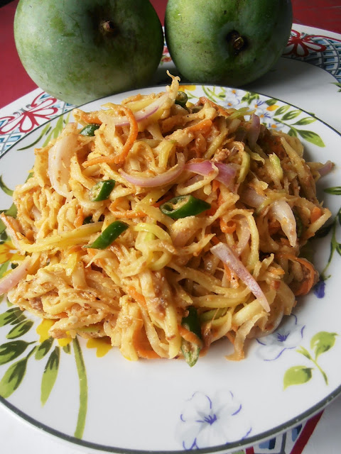 DIARI DIELA: Kerabu Mangga Epal.