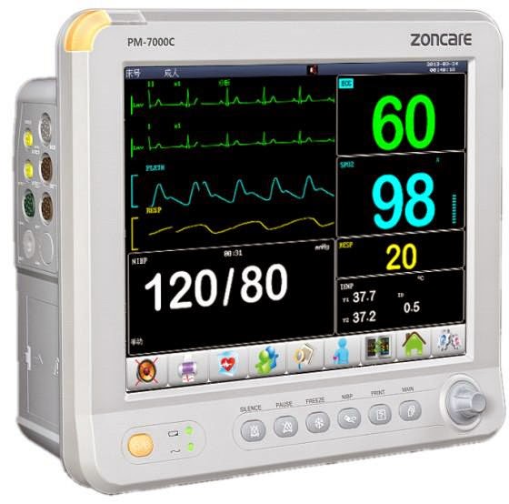 PATIENT MONITOR PM-7000C ZONCARE ~ Pelatihan USG Abdomen