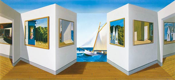 Perspectiva reversa e Ilusões de óptica - As pinturas surpreendente por ...