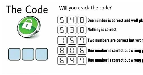 Will you crack the code - 548 puzzle with Answer - Forward Junction Puzzles