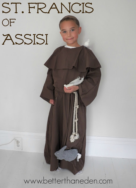 Saint Costumes 101 (and a whole bunch of All Saints' ideas for boys ...