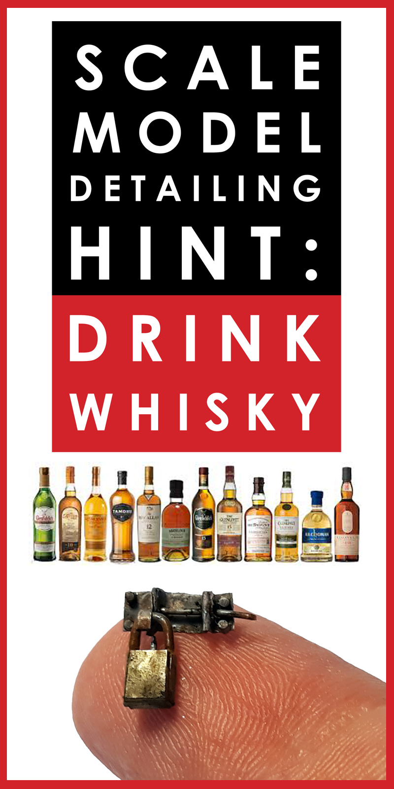 Dave's Model Workshop: New video: Scale model detailing hint - drink ...