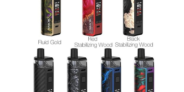 Smok RPM 80 PRO Kit - Authentic - Black Stab Wood - Tokoowa