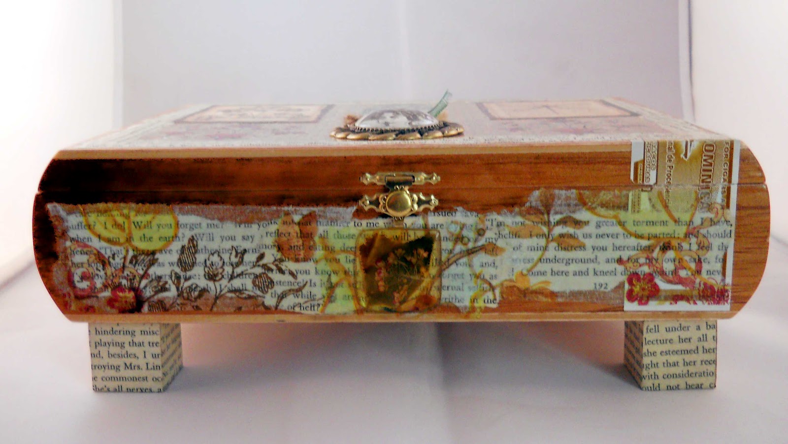 Lovely Fever: Before and After: Altered Cigar Box