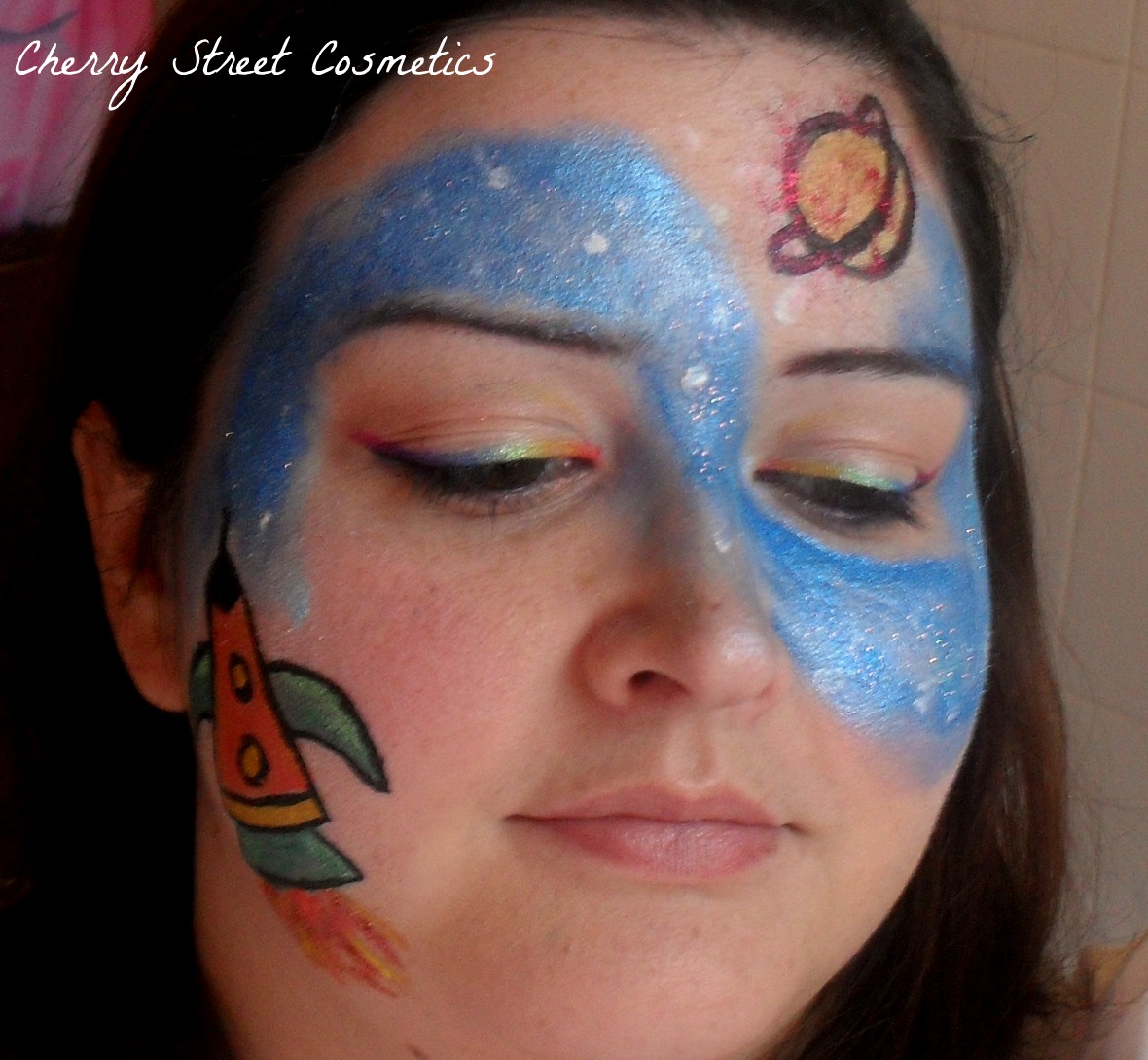 ILoveDawsonsCreek: Face Paint/Art Friday: Space Inspired