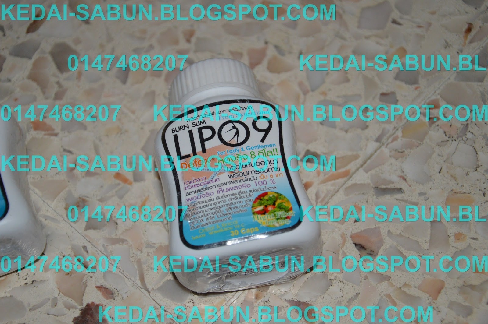 0164360516 PRODUK KECANTIKAN THAILAND : LIPO 9 30 CAPSULES