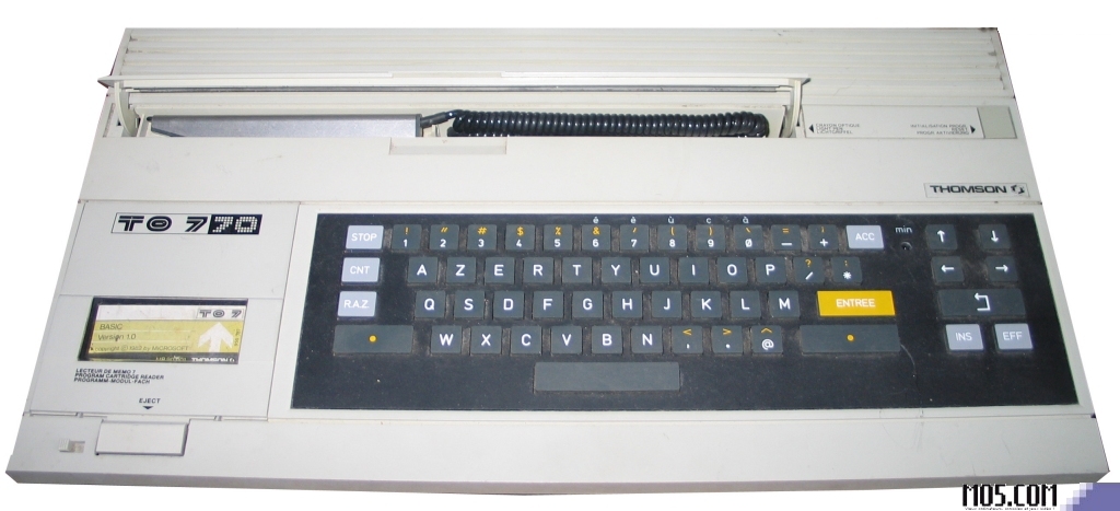 /bɑs ˈtjɛ̃ no ˈse ʁɑ/ (hadess) | News: Thomson 8-bit computers, a history