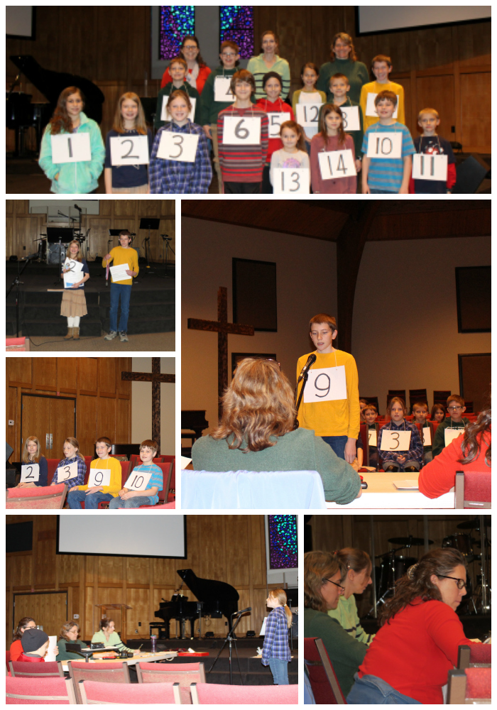 Texas Kirkwoods: Spelling Competition