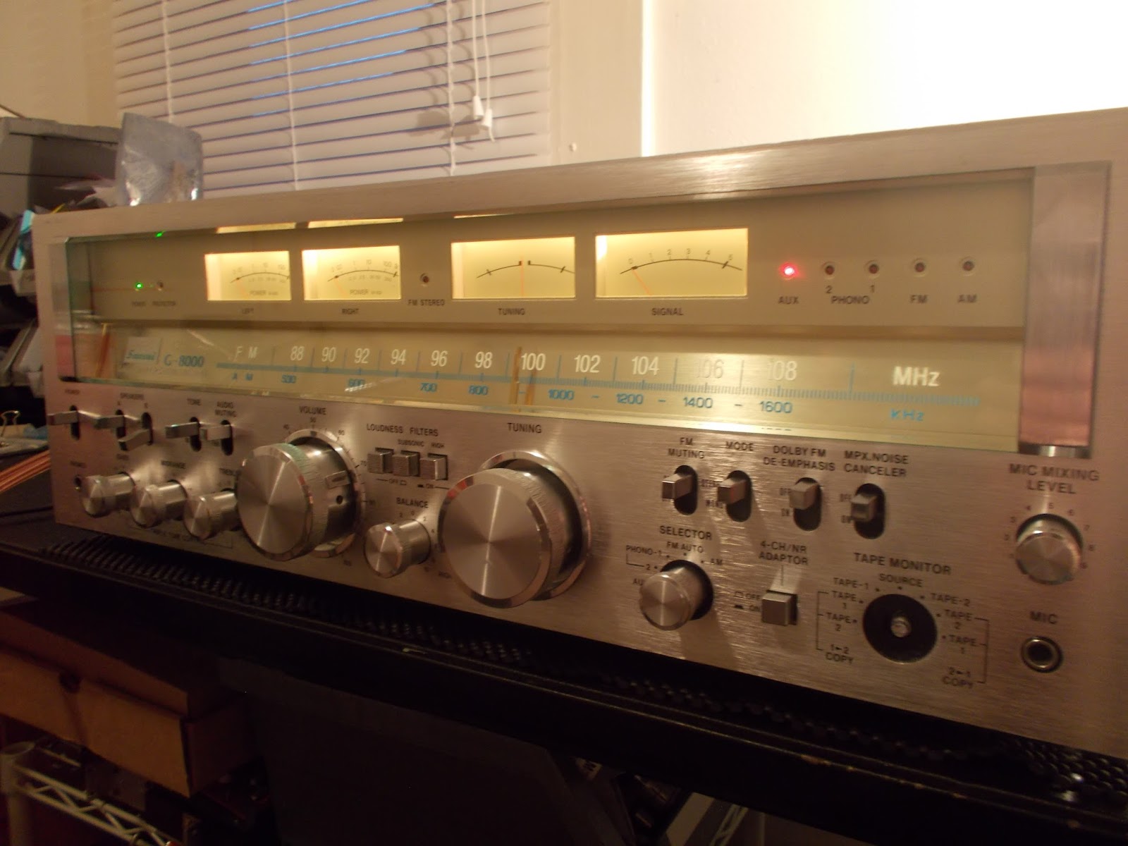 Vintage Hi-Fi Audio Restorations: Sansui G-8000 Repair High-Light