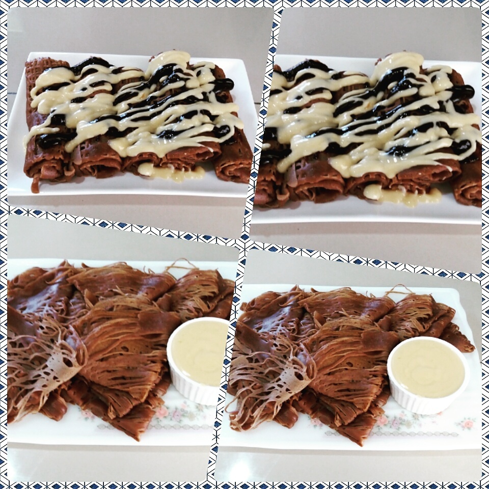 Zara ♥ Baking: ROTI JALA COKLAT...