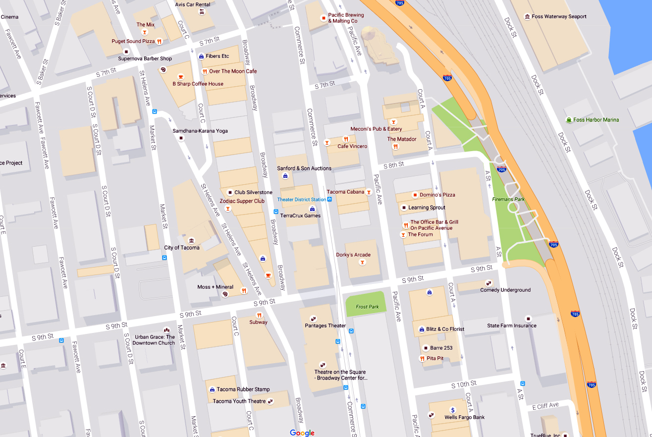 Urban Sketchers Tacoma: Sept 21 outing to Theater District, Tacoma