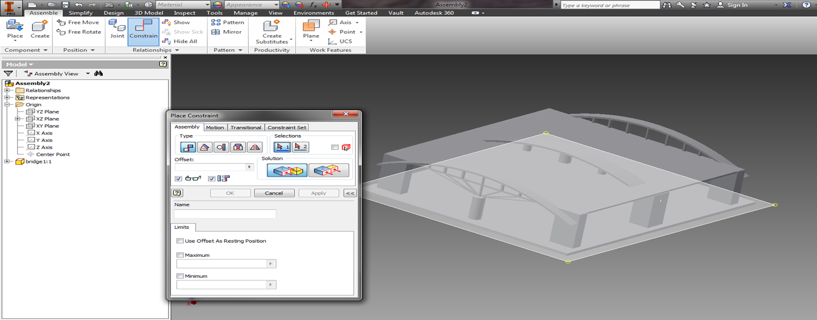 ENGR1304: Arch Bridges, Drawing with Equations in Inventor, Stress ...