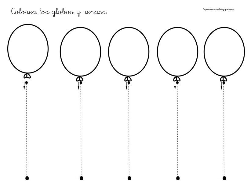 RECURSOS DE EDUCACIÓN INFANTIL: GRAFOMOTRICIDAD: TRAZO VERTICAL
