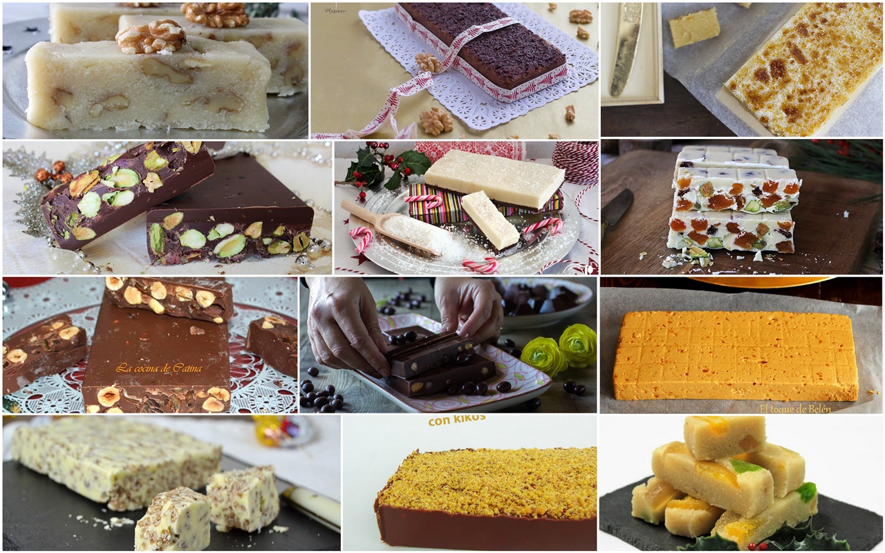 JULIA Y SUS RECETAS: Turrones caseros impresionantes