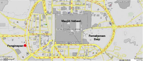 Inspirasi Peta Masjid Nabawi