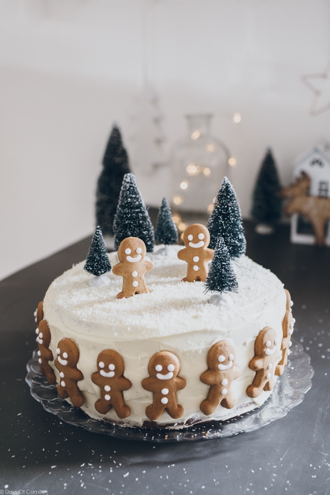 Christmas Cake | Holidays #4 | DAYS OF CAMILLE | Gateau noel, Dessert ...