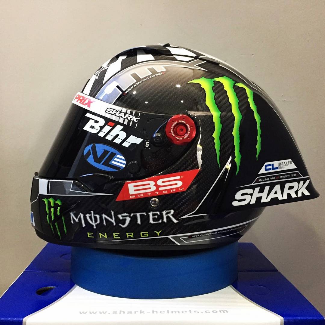 Racing Helmets Garage: Shark Race-R Pro GP J.Zarco Test Sepang 2018