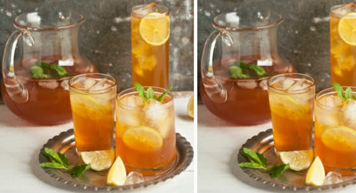 Resep Es Teh Manis dengan Lemon