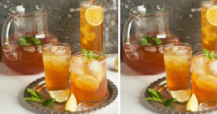Resep Es Teh Manis dengan Lemon