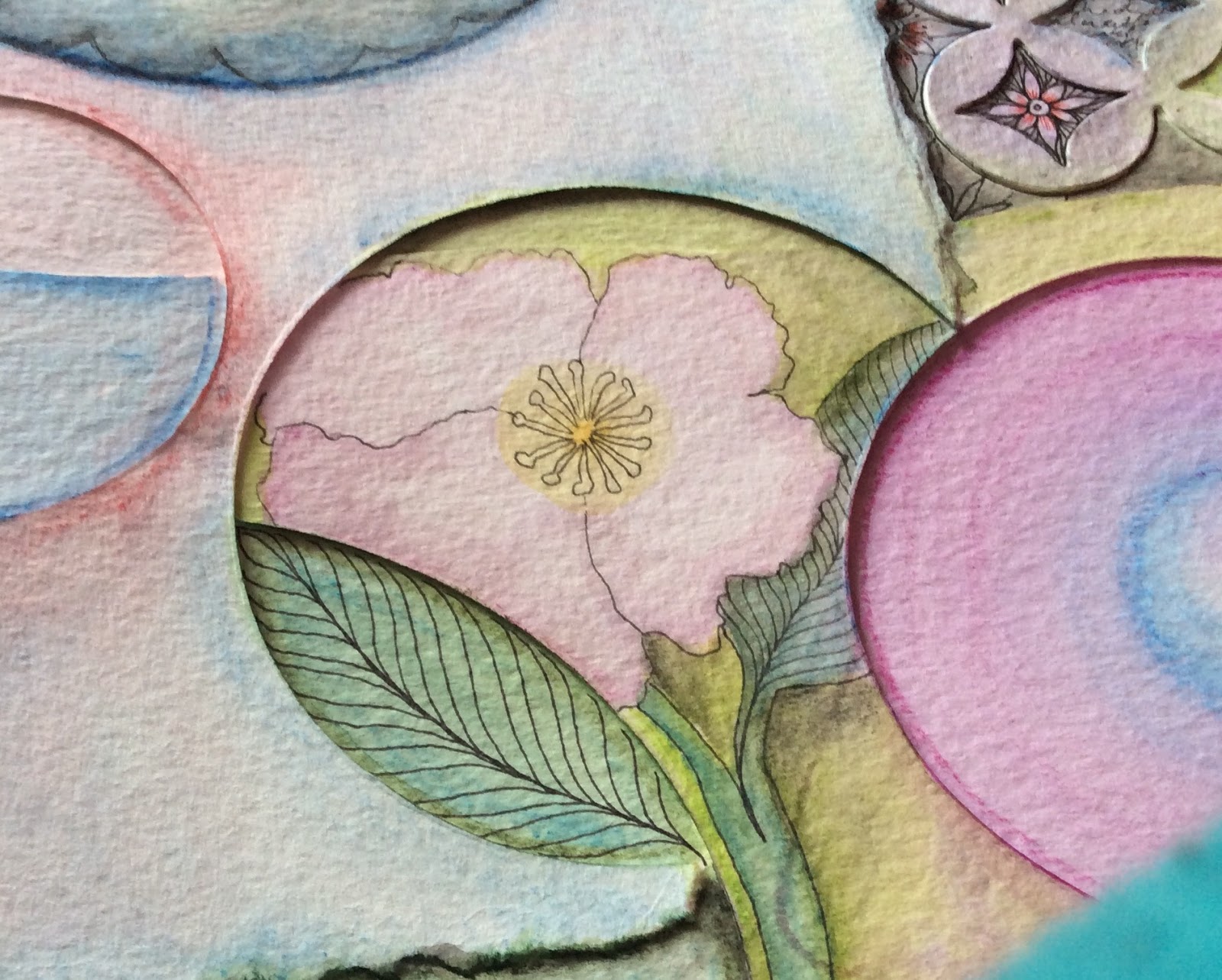 Freckles and Flowers: Inktense Tutorial part 2