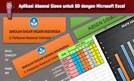 Download File Excel : Contoh Format Absen Siswa Rekap Secara Otomoatis