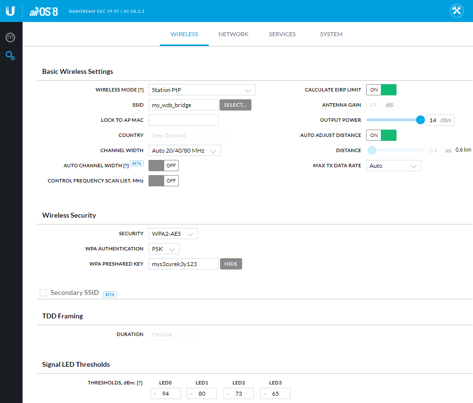 Configuración Bridge Ubiquiti Point to Point transparente en AirOS 8 ...