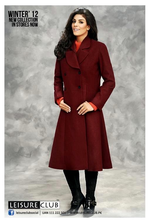 New Winter Outfits 2012-13 By Leisure Club | Fall Winter Collection For ...