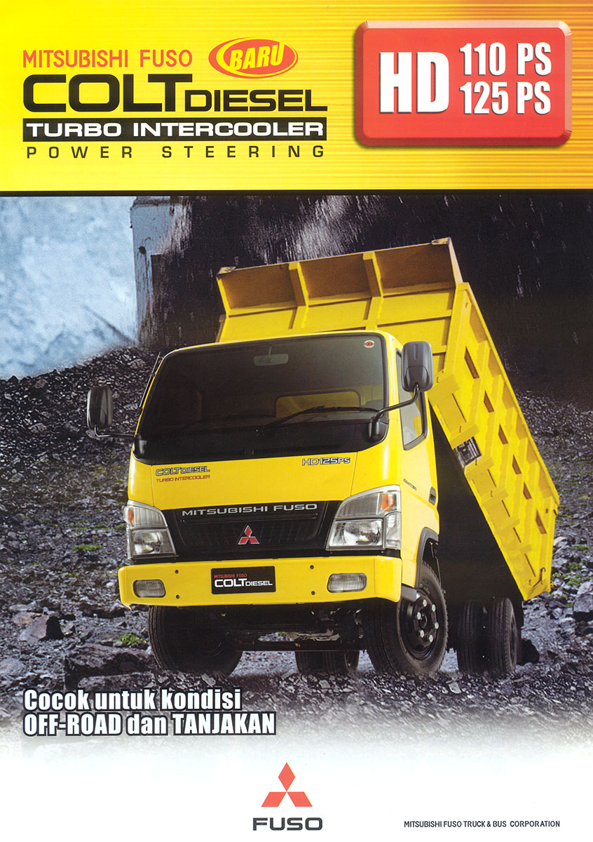 Colt Diesel FE 73 HD & 74 HD ~ Dealer Mitsubishi