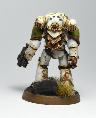 The Sons of Dorn: Death Guard Mark II Tactical Squad Finished