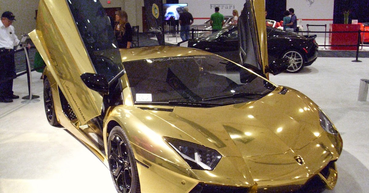 AppleMatinee: $7.5 Million Solid Gold Lamborghini: In Dubai, Of Course
