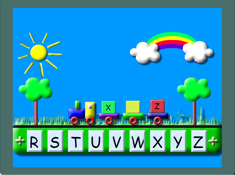 LA ISLA DE LAS LETRAS: El tren del abecedario.