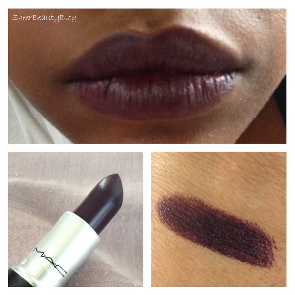 Sheer Beauty: MAC CYBER LIPSTICK REVIEW