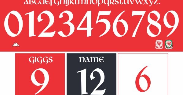 Wales 2004-2008 font