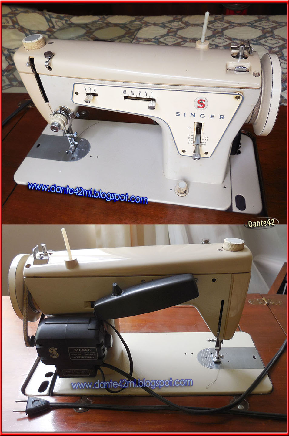 dante42ml: Maquina Antigua de Coser Singer mod.327 con mueble