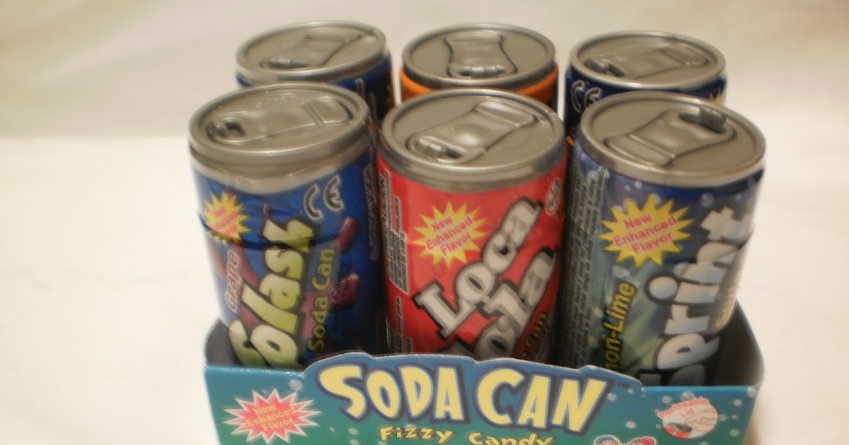 Junk Food Journal: Soda Can Fizzy Candy