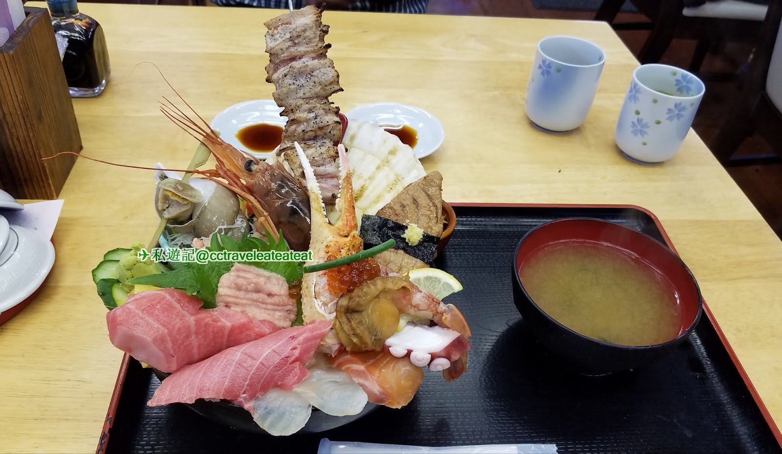 私遊記: 【日本東京】人氣排隊海鮮丼~ 野口鮮魚店( Noguchi Fresh Fish Dealer)