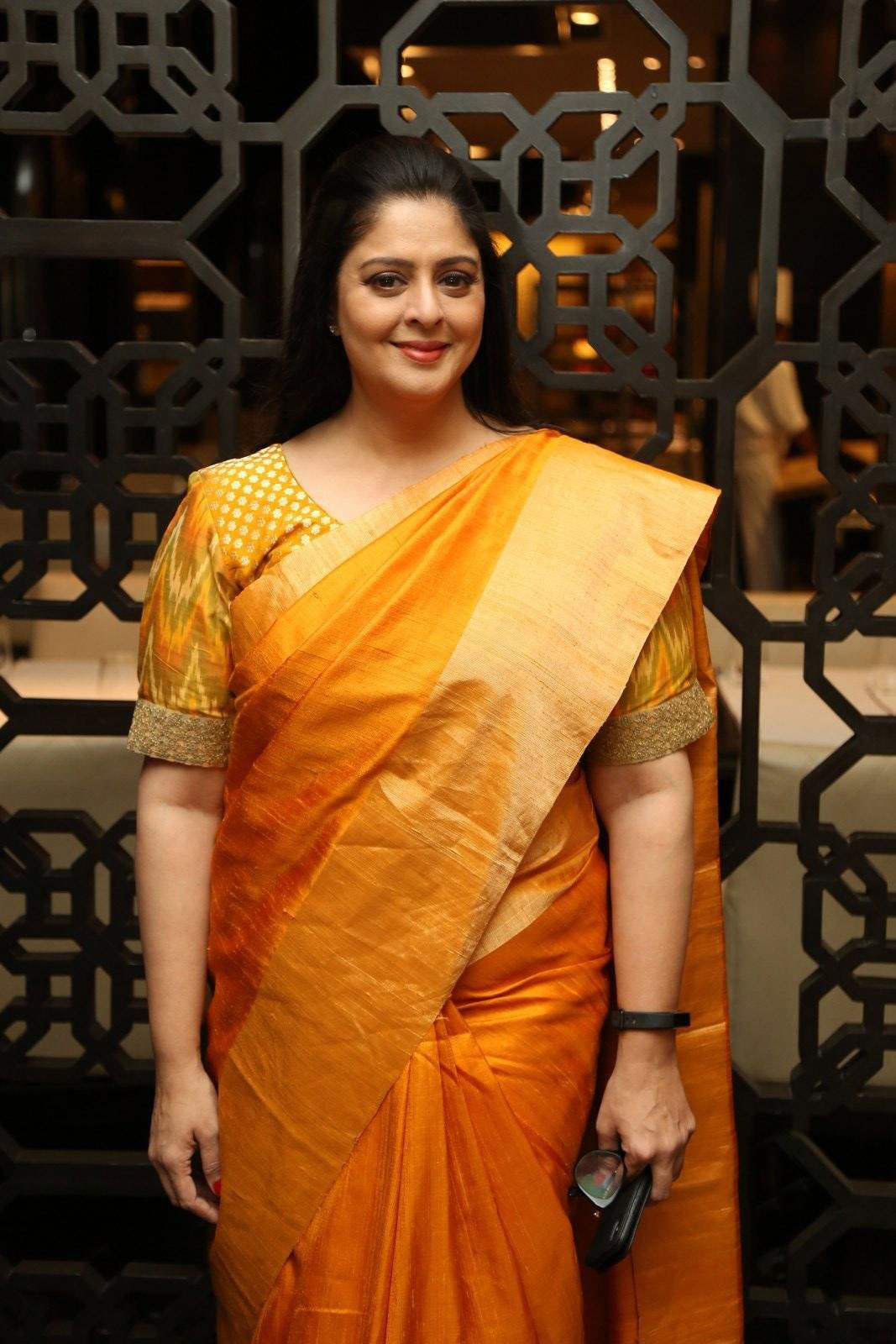 Actress Nagma Images At TSR National Film Awards 2019 Press Meet