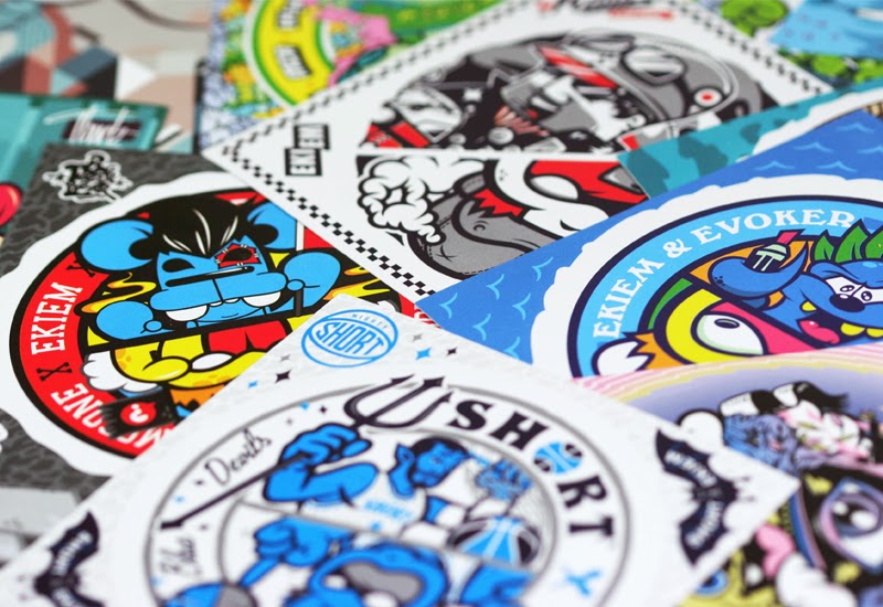 EKIEM™ | graphic design and more.: STICKER COLLABS ROUND#2