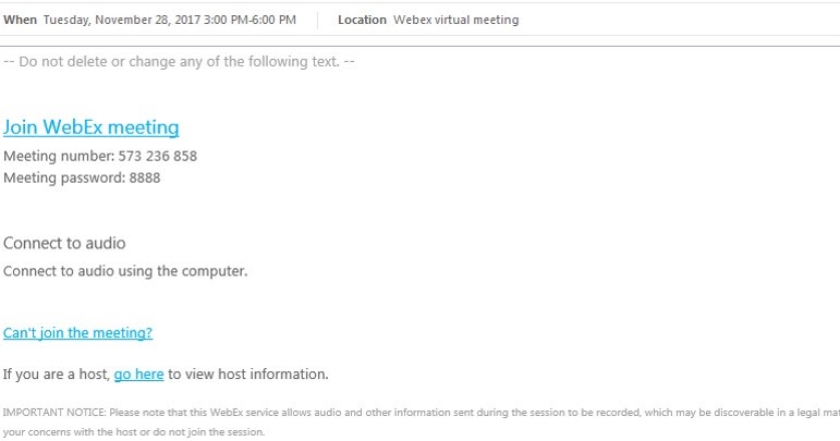 Blended Learning @ (Tech+Education) : How to join a Webex, conference ...
